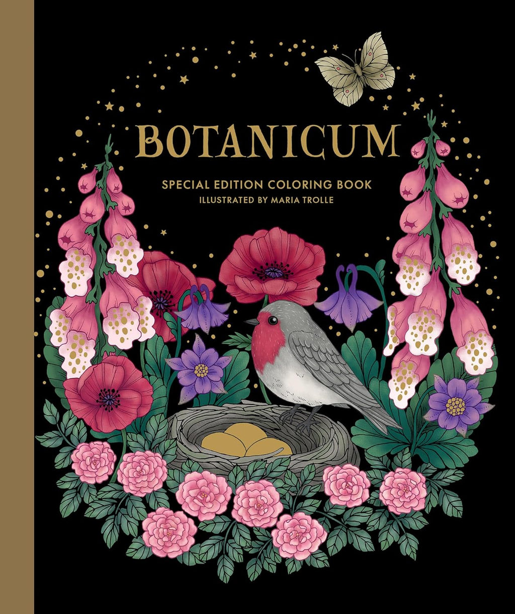 Botanicum Special Edition Coloring Book – Red Orchard
