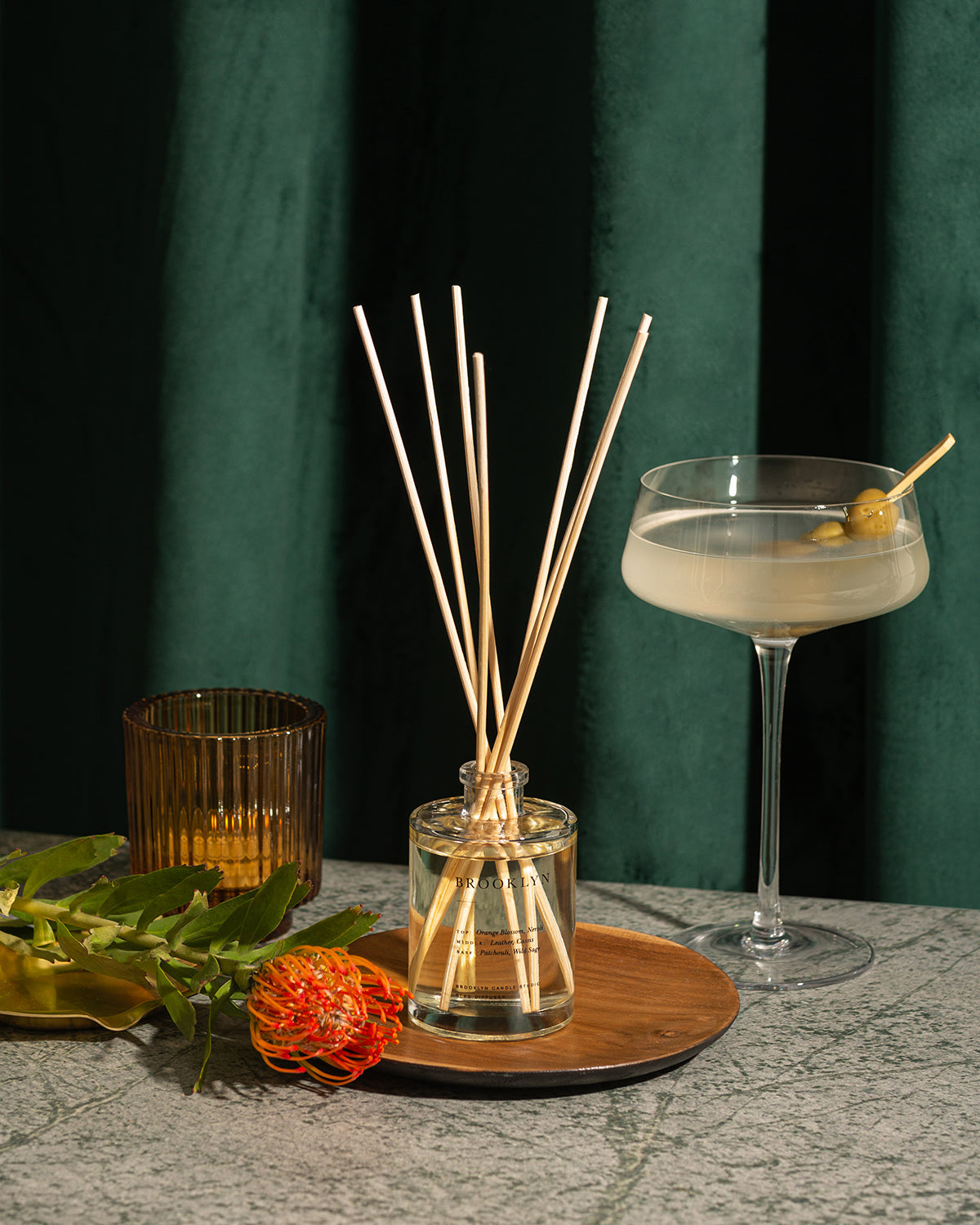 Brooklyn Reed Diffuser – Red Orchard
