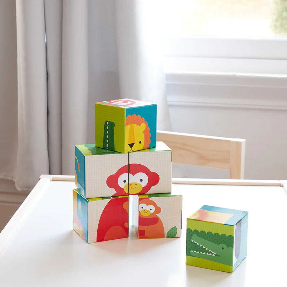 Wild Animals Puzzle Blocks – Red Orchard