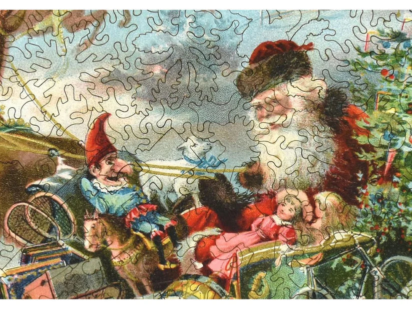 What Santa Claus Brings Wooden Puzzle – Red Orchard