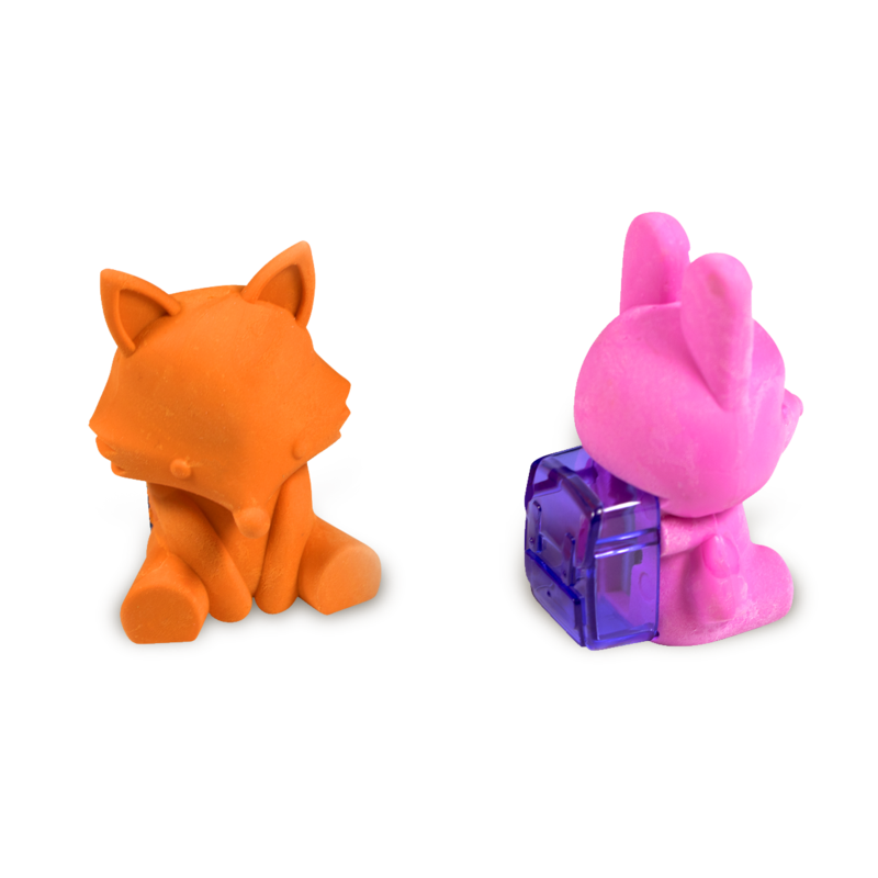 Writing Pals Eraser & Sharpener Set – Red Orchard