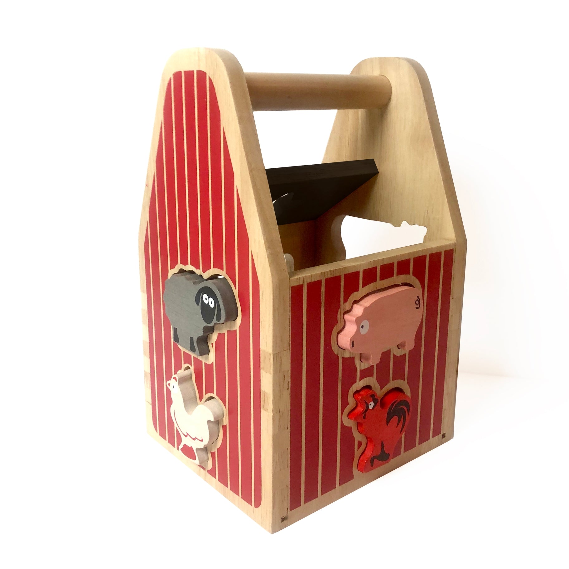 Barnyard Shape Sorter – Red Orchard