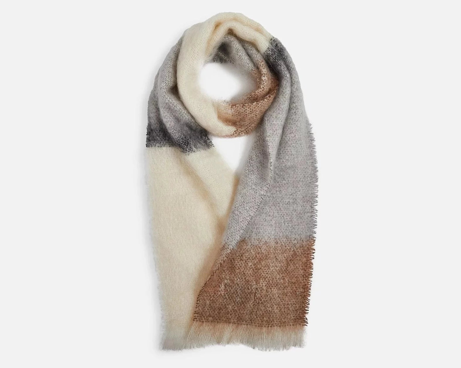 Silare Mohair Scarf – Red Orchard