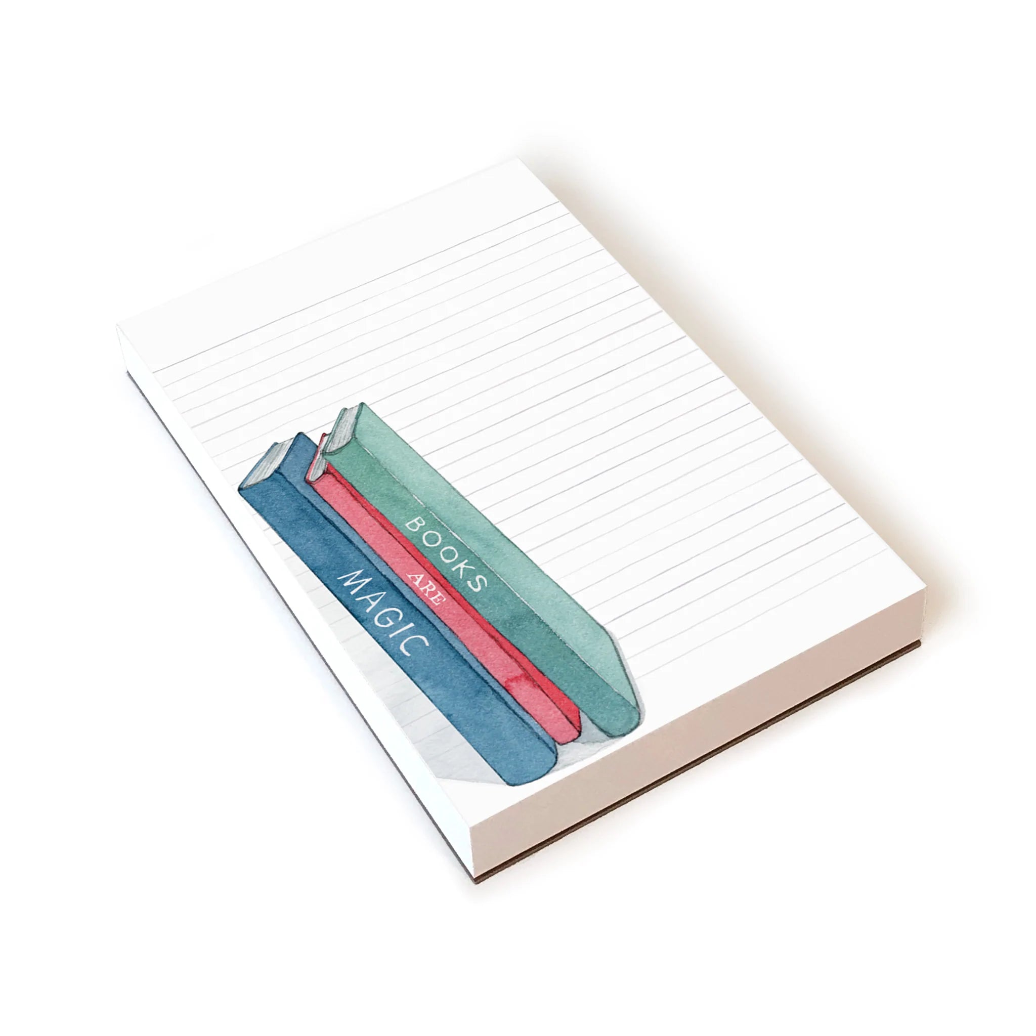 Books Are Magic Chunky Notepad – Red Orchard