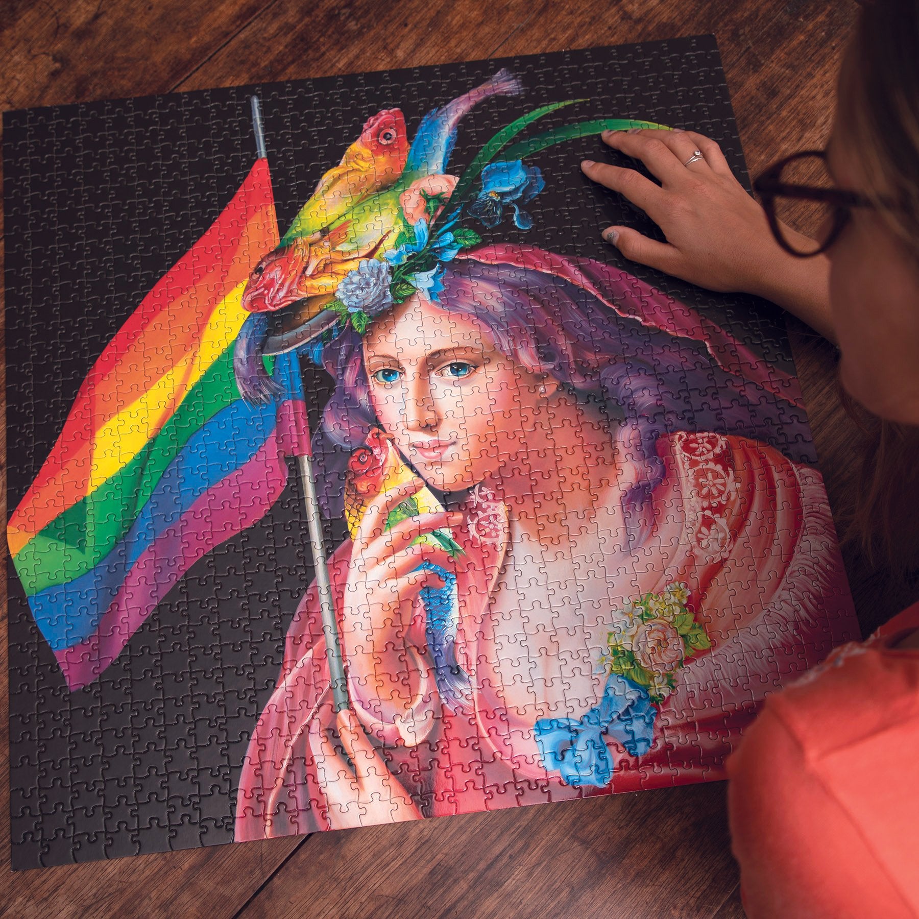 Liberty Rainbow Puzzle – Red Orchard
