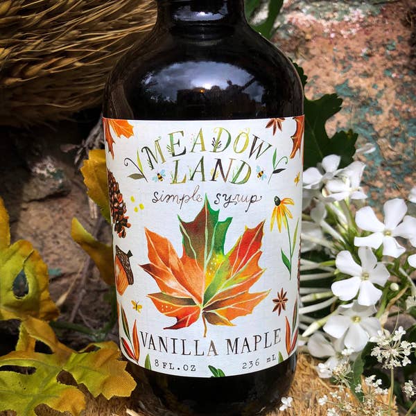 Oregon Vanilla Maple Simple Syrup – Red Orchard