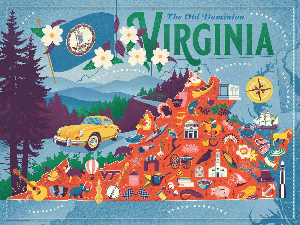 Virginia Puzzle – Red Orchard