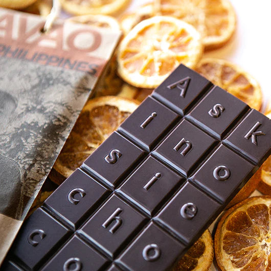 Dark Chocolate + Orange Bar – Red Orchard