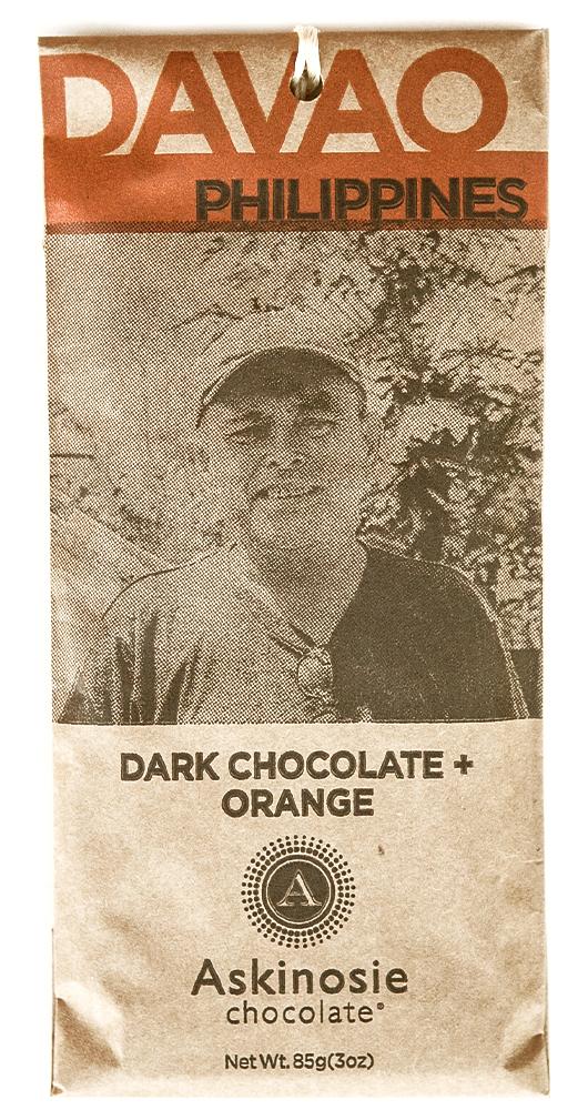 Dark Chocolate + Orange Bar – Red Orchard