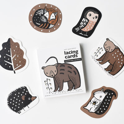 Animal Lacing Cards – Red Orchard