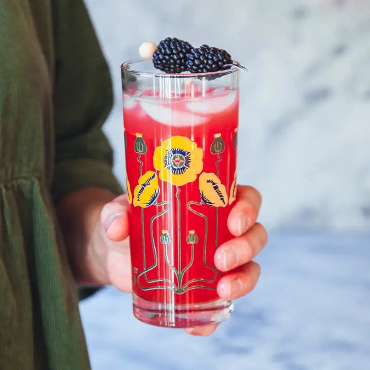 Poppy Collins Glass – Red Orchard