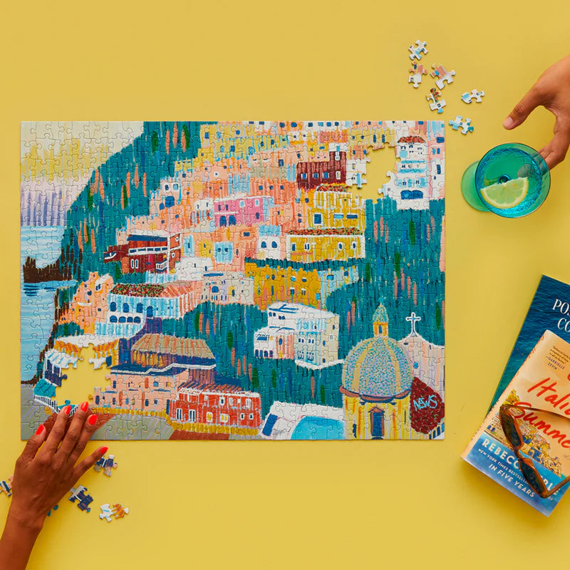 Positano 500 Piece Puzzle – Red Orchard